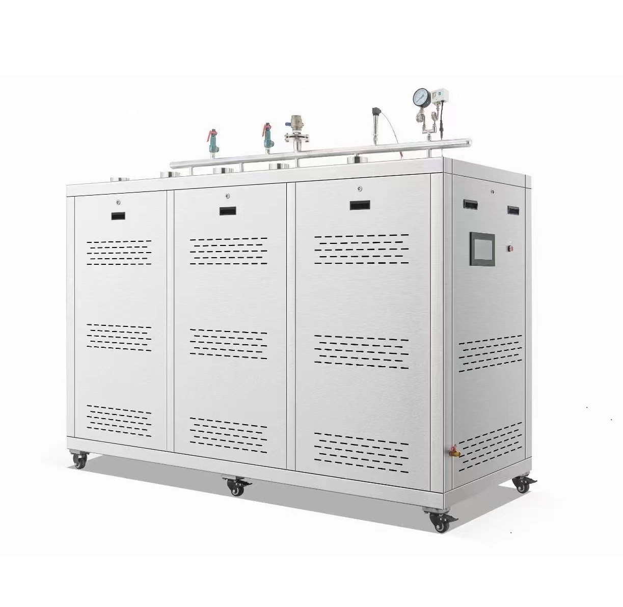 220V 50Hz Clean Gas Steam Generator Low Noise Gas Fired Module Furnace