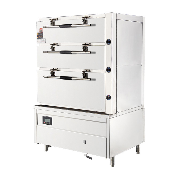 Stainless Steel Rice Steamer Cabinet For Food Single Door Roll In